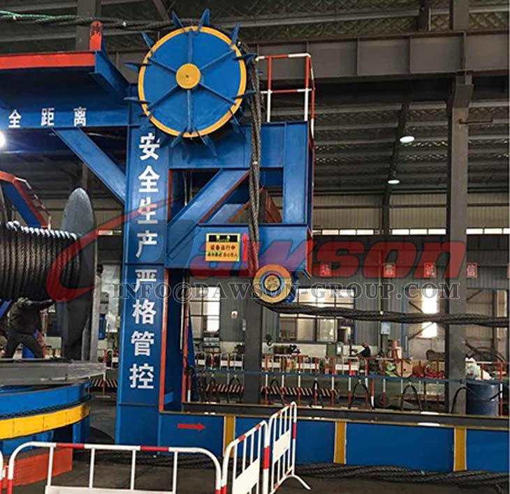 Grommet Wire Rope Sling Machine - Dawson Group Ltd. - China ...