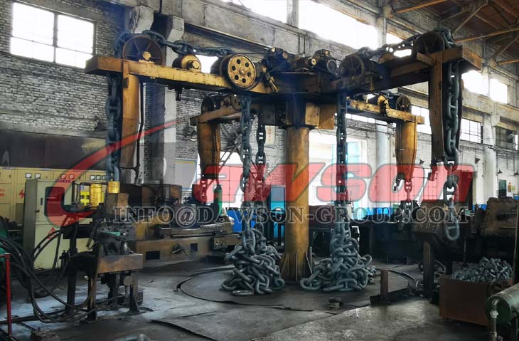 R3 Grade Stud / Studless Offshore Mooring Chain for Offshore Oil Platform, Hot Dip Galvanized or ...