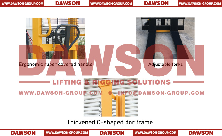 DAWSON Manual Stacker, Electric Pallet Stacker, Forklift - Dawson Group ...