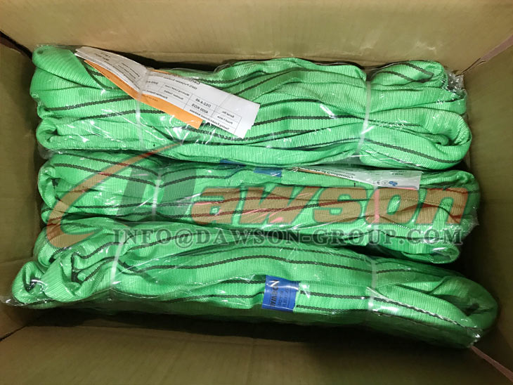 WLL 2T Polyester Round Slings AS 4497, 2000kg Endless Round Lifting ...