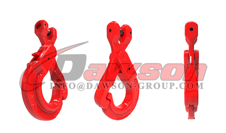 G80 / Grade 80 Special Clevis Self-locking Hook for G80 Chains, Clevis ...