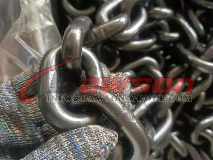 EN818-2 3.2-42MM Grade 80 Alloy Lifting Chain, G80 Lifting Chain, Welded Link Chain, Grade 80 ...