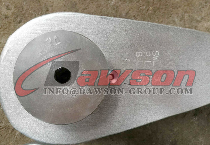 Galvanized Alloy Steel Tonsberg Mooring Link for Mooring Line with DNV ...