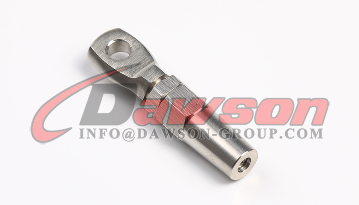 AISI316 Stainless Steel Wire Rope Swageless Eye Terminal, Metric ...