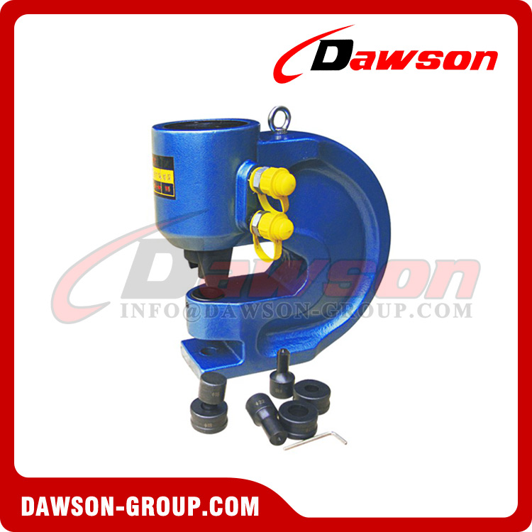 DAWSON DS-CH-80 50 Ton Heavy Duty Hydraulic Punching Machine Channel ...