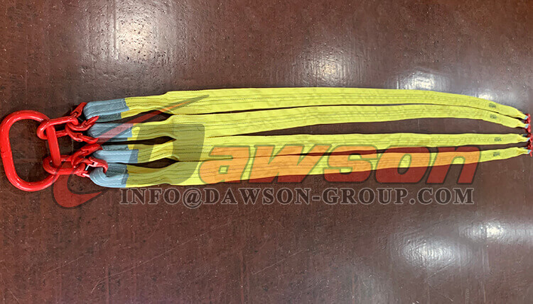 Synthetic Multi-Leg Bridle Lifting Sling 4-LEG - Synthetic Bridle ...