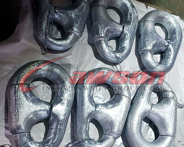 Pear Shaped Connecting link Shackles for Swivel to Anchor Shackles or ...