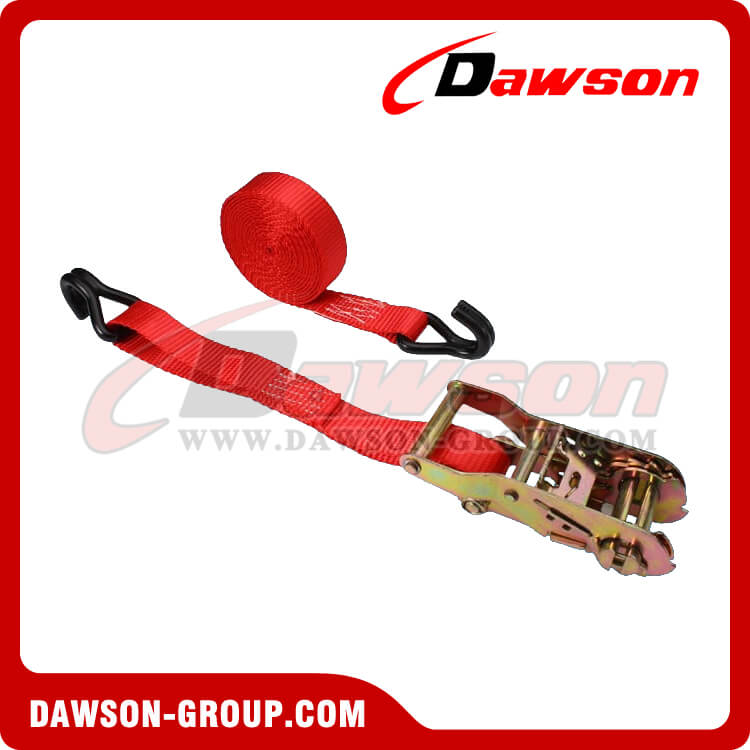 1" 13' Endless Ratchet Strap Red, 500LBS Polyester Ratchet Tie Down ...