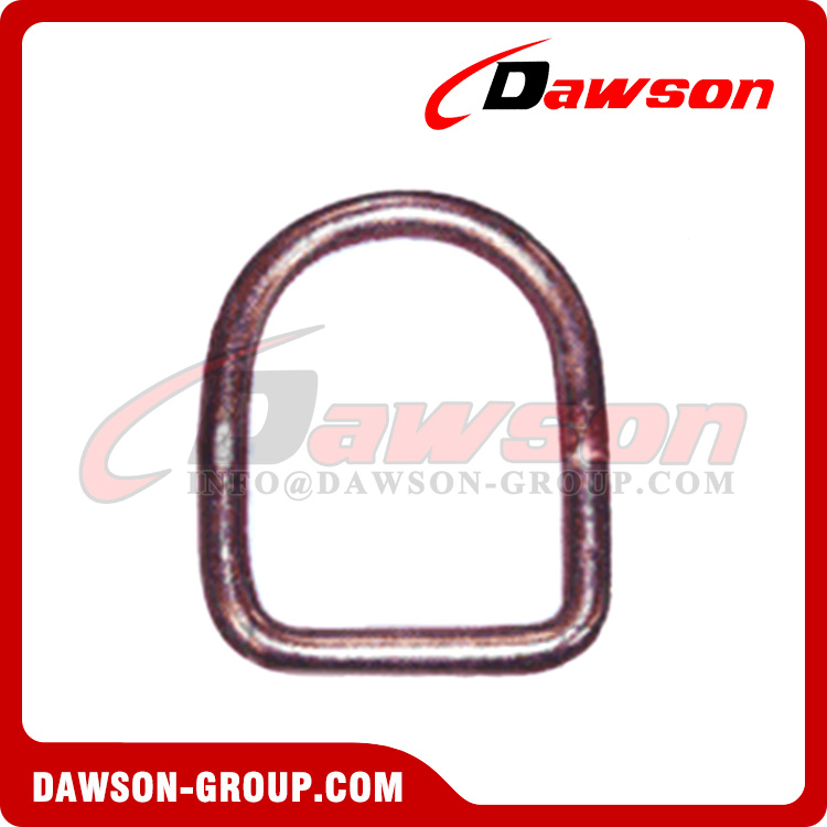 DS140B G80 Galvanized D-ring for Webbing Sling, Grade 80 D Ring for Web ...