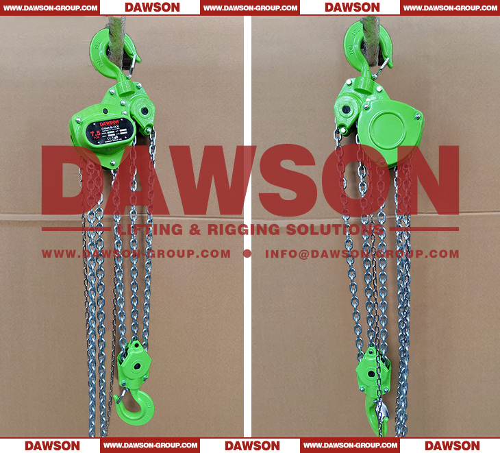 DAWSON Low Temperature Performance Manual Chain Block Hoist for Marine ...