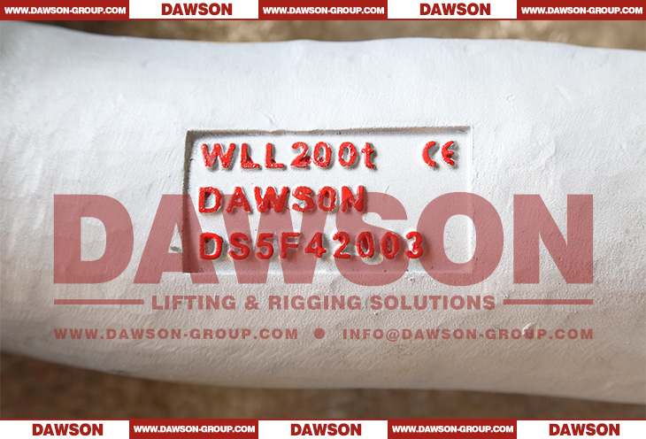 DG2160 Alloy Steel Bolt Type Wide Body Shackle for Synthetic Web Slings ...