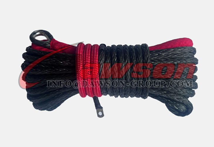 Synthetic HMPE Winch Rope, 12 Strands UHMWPE Braided Rope, Recovery ...