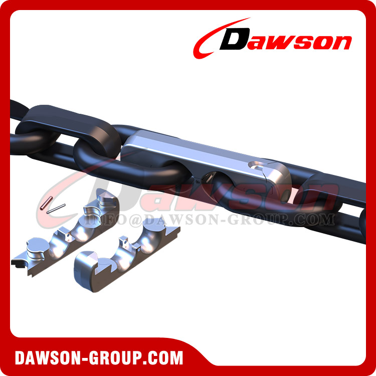 DIN22258-3 Standard 42-56mm Mining Chain Connector,Vertical Chain Links ...