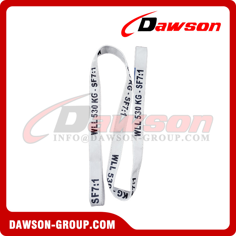 Polyester One Way Slings for Lifting, Crane Lifting Slings, Disposable ...