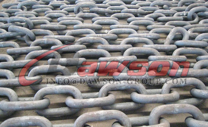 DIN 5683 Welded Long Link Chain Round Link Chains for Buoy Mooring(Buoy ...