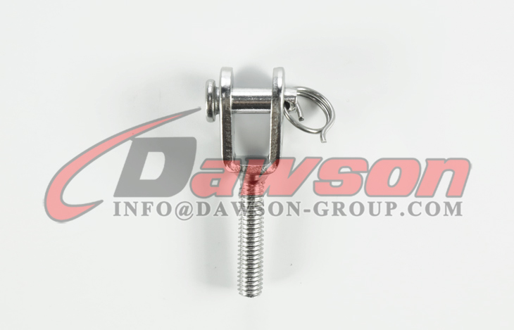 Stainless Steel Swage Jaw Fork Machined Terminal - Dawson Group Ltd ...