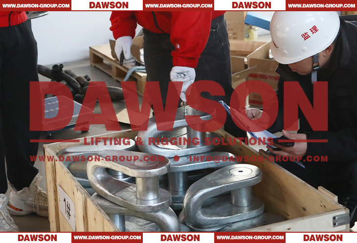 Galvanized Alloy Steel Tonsberg Mooring Link for Mooring Line with DNV ...