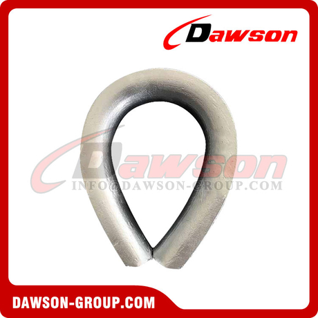 Galvanized JIS Standard Wire Rope Thimble, Super Mild Steel Thimble for ...