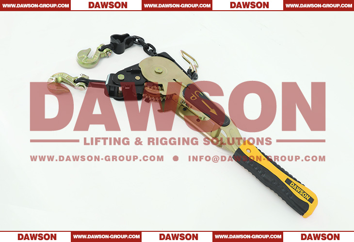 DAWSON Quick Locking & Release Ratchet Chain Load Binder with 5/16 ...