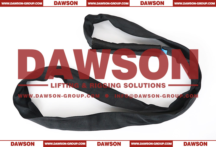 DAWSON × TYSONNEEMA Black Polyester Endless Round Slings with Steel ...