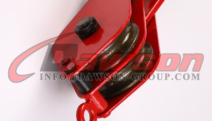 DSPB-F1 Heavy Duty Single Open Hook Pulley for Lifting, Single Wheel ...