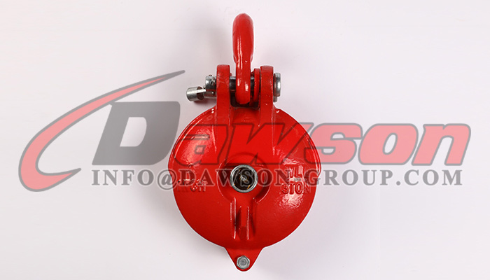 DS-B029 Red (HDG) Snatch Block with Shackle - Dawson Group Ltd. - China ...