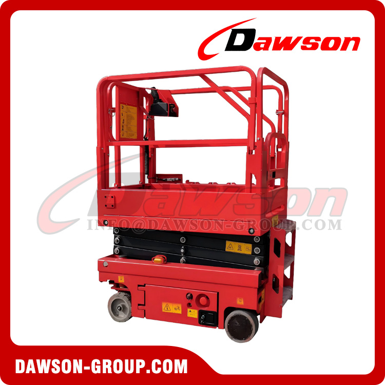 DS-GTJZ Small Full Self-Propelled Scissor Work Platform, Mini Self ...