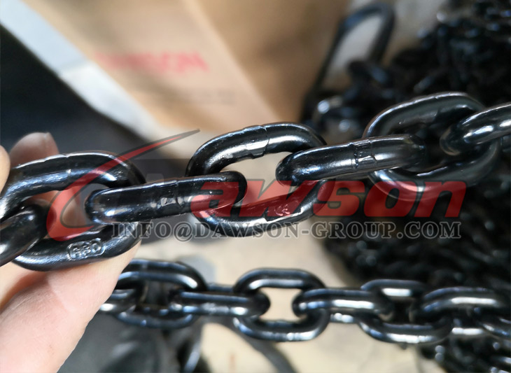 Painted Steel G80 Short Link Fishing Chain for Aquaculture / Grade 80 ...