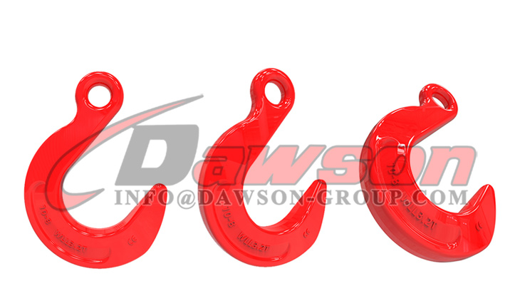G80 / Grade 80 Eye Foundry Hook, Forged Alloy Steel Large Opening Hook ...