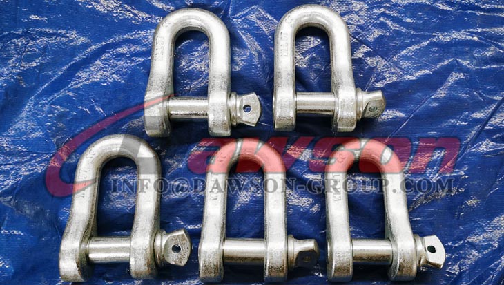 Galvanized Chain Shackle DIN 82101A, Shackles Form A - Dawson Group Ltd ...