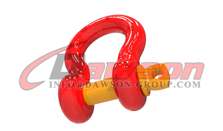DS758 Grade G8 T8 Screw Type Alloy Bow Shackle, Anchor Shackle with ...