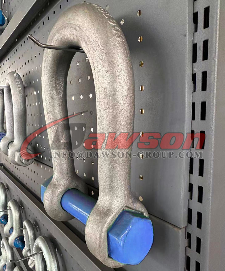 DAWSON DS781 Mooring Shackles, Alloy Steel Mooring Safety Bolt Type Bow ...