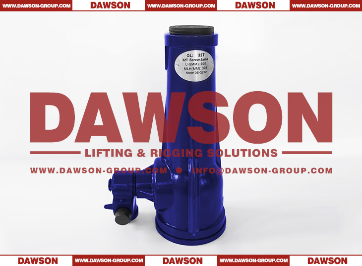 DAWSON DS-QL DS-QLD Large Tonnage Screw Jack Mechanical Jack, Manual ...