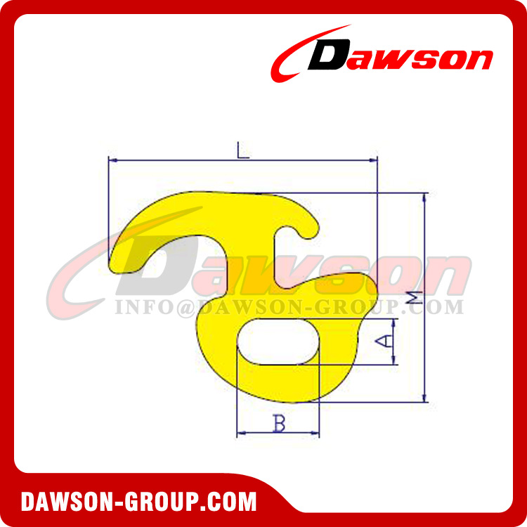 DS164 DS165 DS209 RTJ Cluster Hook, Towing Cluster Hook Assembly, G70 ...