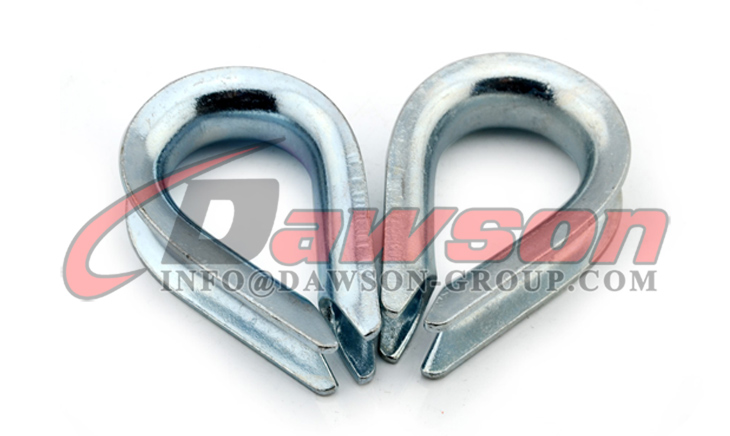 Galvanized Wire Rope Thimble DIN 6899 Type B, Superior Mild Steel Wire Rope Thimbles - China ...