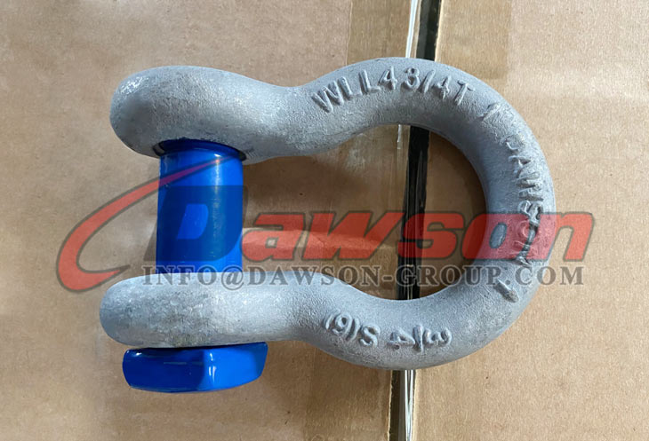 Forged Trawling Dee Shackle with Square Head Oversize Pin, Fishing ...