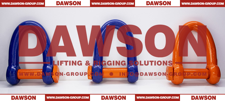 Steel Vee Type Shackles for Fishing, Delta Fishing Shackle, Blue ...