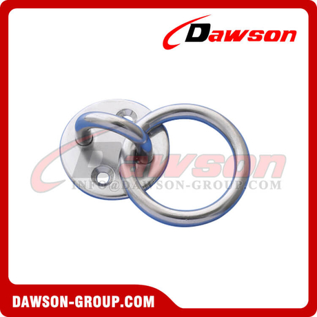 Stainless Steel Round Eye Plate with Ring - Dawson Group Ltd. - China ...