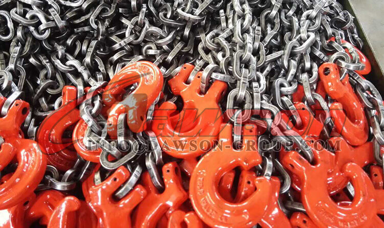 G100 Logging Chain Choker, Grade 100 Chain Choker with Clevis Forest ...