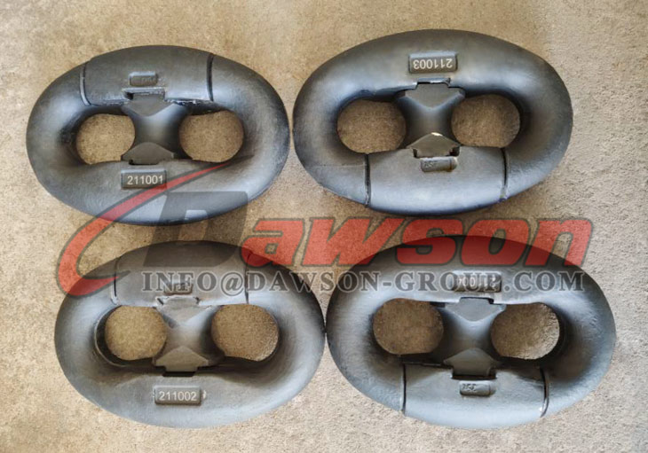 Adjustable Black Painted Marine Connecting Shackle, Connecting Link C ...