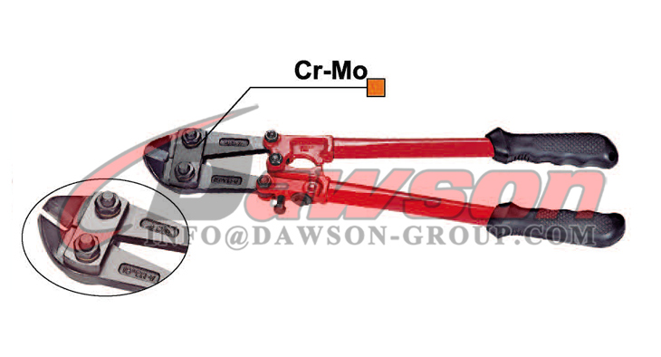DSTD02I Angular Bolt Cutter, Exchangable Cutting Ege Bolt Cutter, Bolt ...