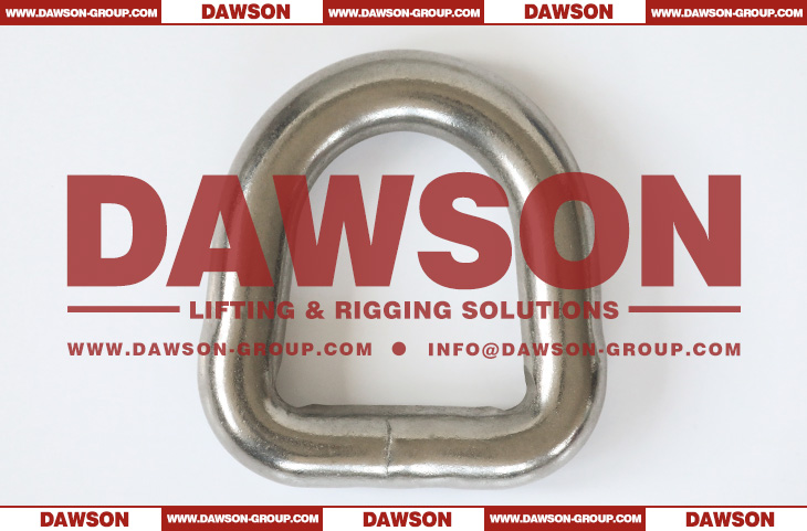 20Ton 1'' Stainless Steel 316 Lashing D Ring, SS316 Tie Down Heavy Duty ...