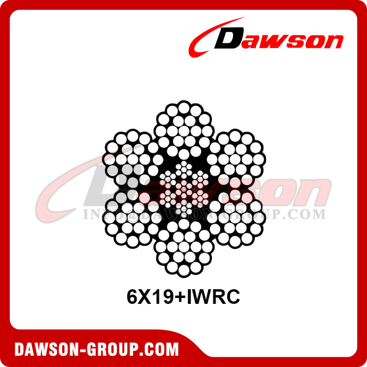 6x19+IWRC Stainless Steel Wire Rope for Trawl, SS304 SS316 Trawl Wire ...