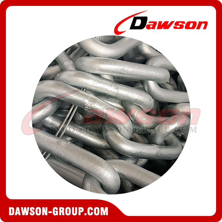 Hot Dip Galvanized G80 Fishing Link Chain, H.D.G Trawling Chain for ...
