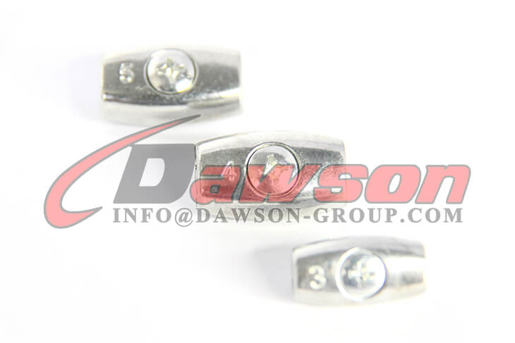 Zinc Plated Egg Shaped Wire Rope Clip, Electric Galvanized Steel Oval ...