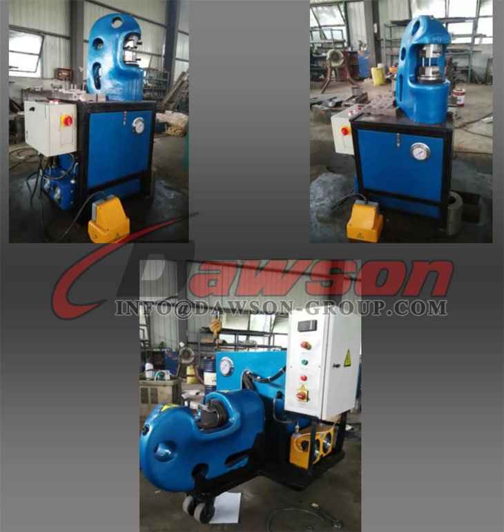C-type Wire Rope Hydraulic Swaging Machine, Hydraulic Wire Rope ...