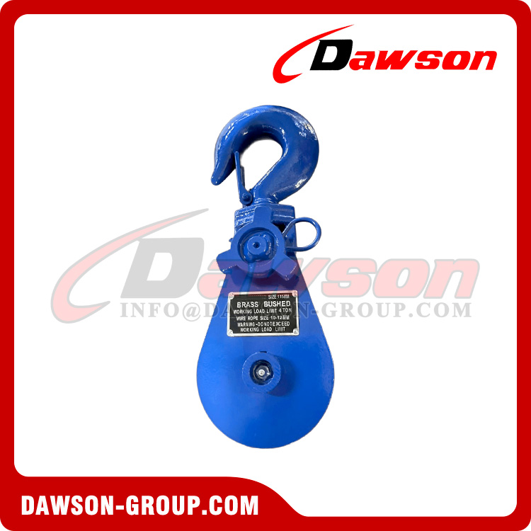 H431 Super Champion Snatch Pulley Block with Shackle - Dawson Group Ltd ...