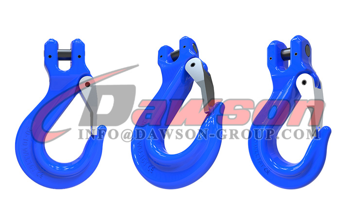 DS1019 G100 Clevis Grab Hook with Cast Latch for Lifting Chain Slings ...