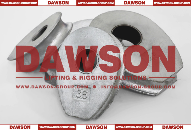 JIS Type Solid Thimble, JIS B 2802 Dead Eye Thimble, Heavy Duty Casting ...