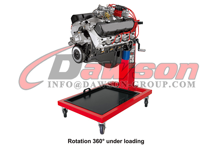 DST25002 Gear Structure Engine Stand, Steel Rotating Engine Stand with ...